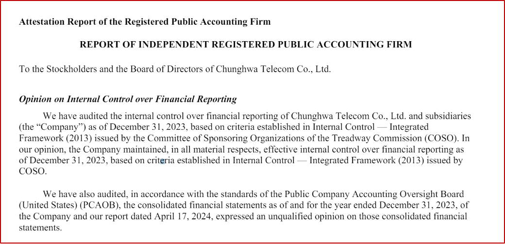 Risk Management Process | ChungHwa Telecom CHT.com.tw